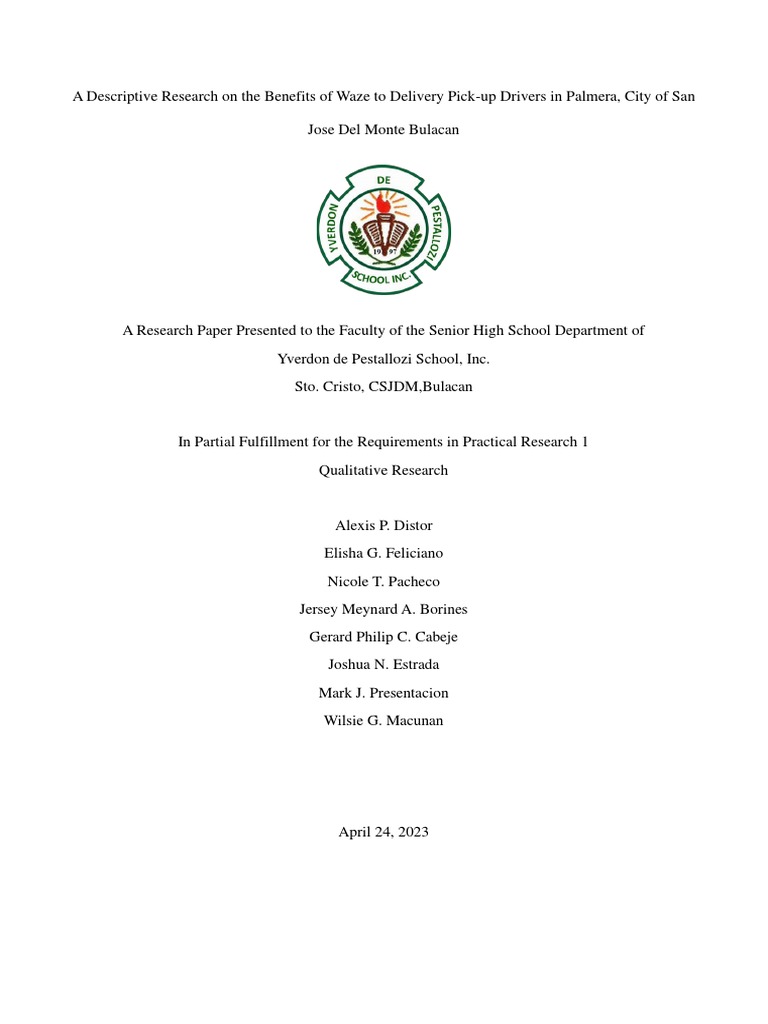 Research Paper G1 | PDF
