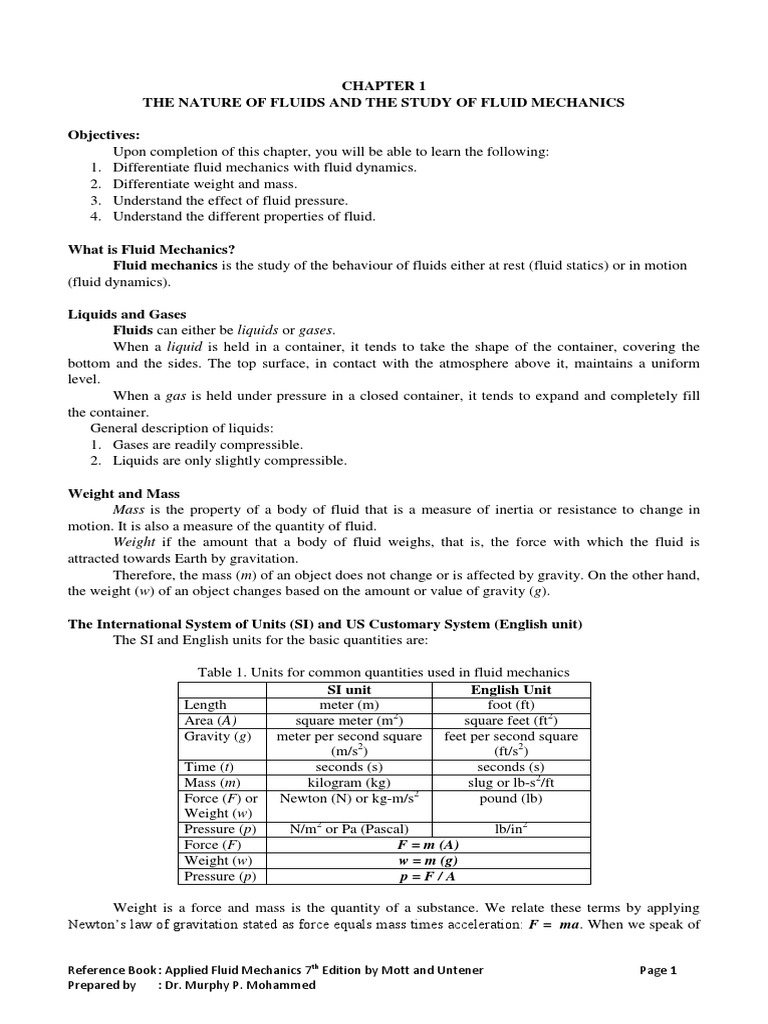 Updated Applied Fluid Mechanics Modular Approach | PDF