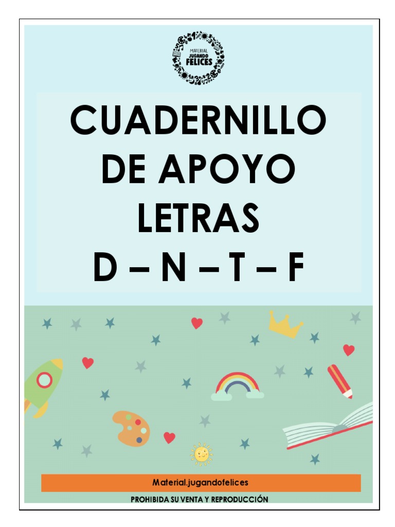 Cuadernillo - D - N - T - F | PDF | Lingüística | Escritura