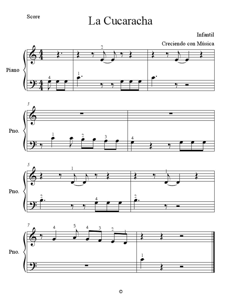 La Cucaracha | PDF