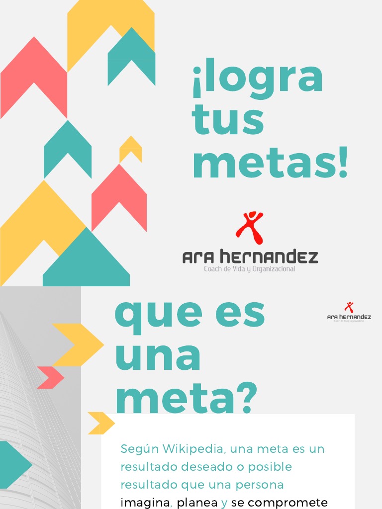 Presentacion Taller Logra Tus Metas | PDF