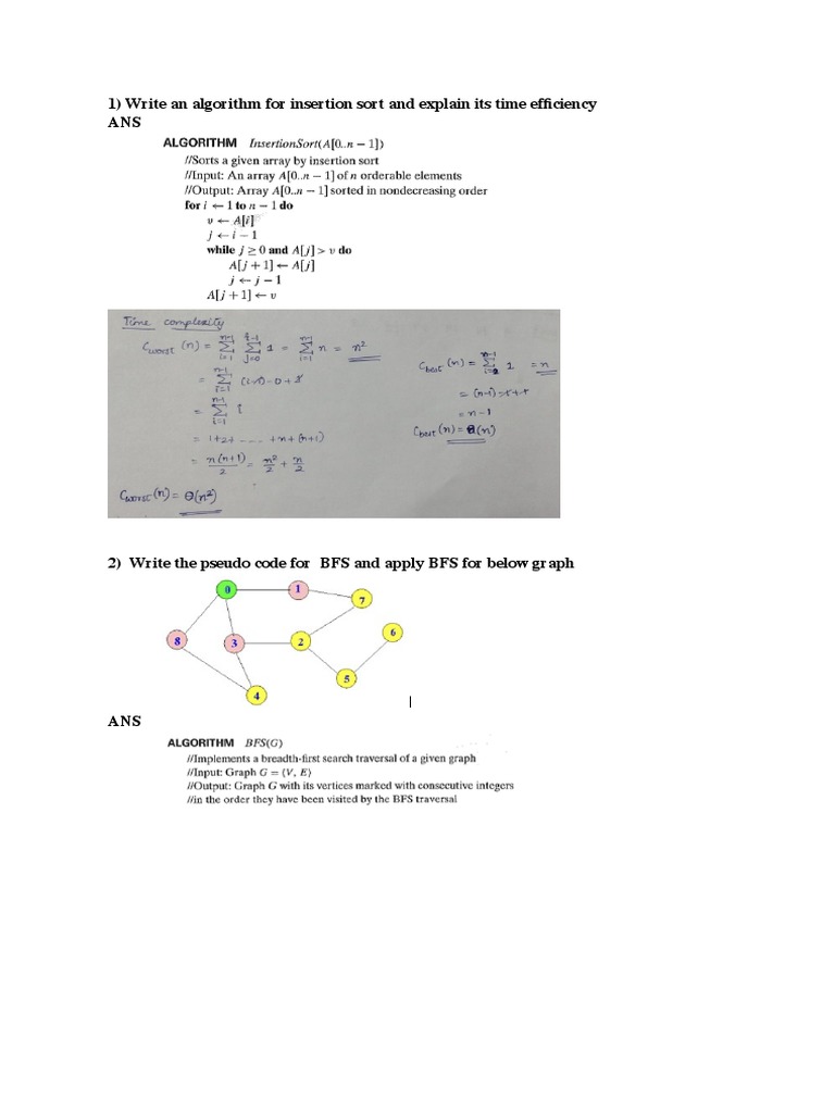 Daa Assignment 2 Solution Pdf Teaching Methods And Materials