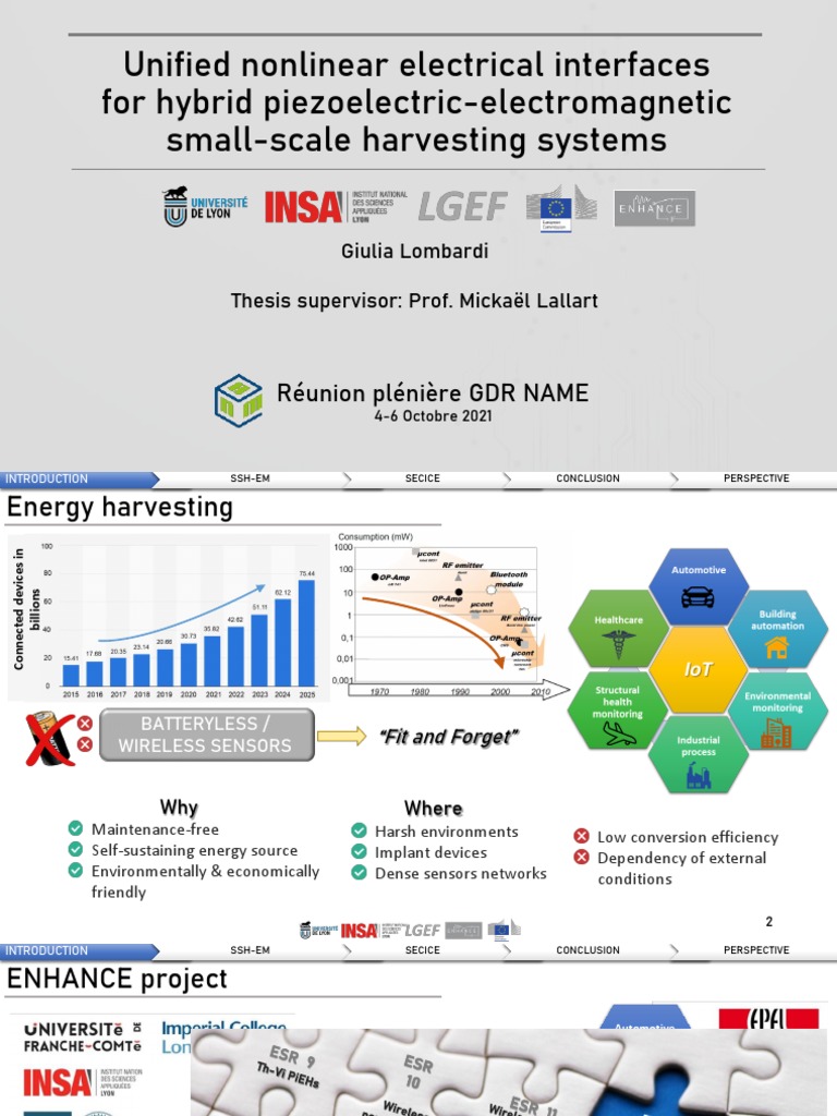 Presentation - Electrical Interface For Energy Harvesting | PDF ...