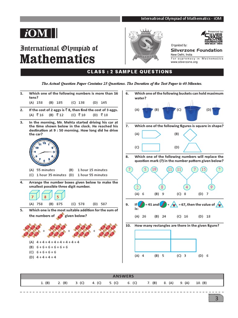 Class 2 | PDF | Numbers | Mathematics