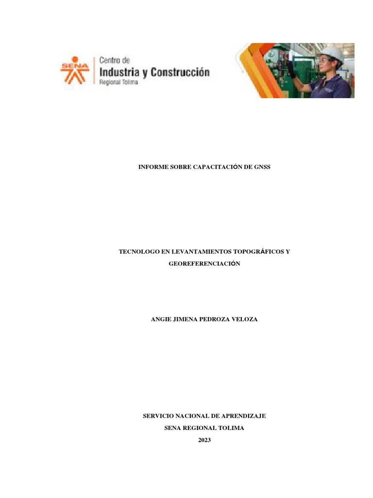 Informe Practica de Gnss | PDF