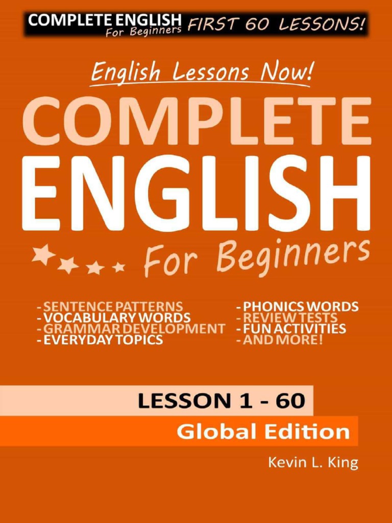 Beginner English Lessons Overview | PDF | Food And Drink | Food Industry