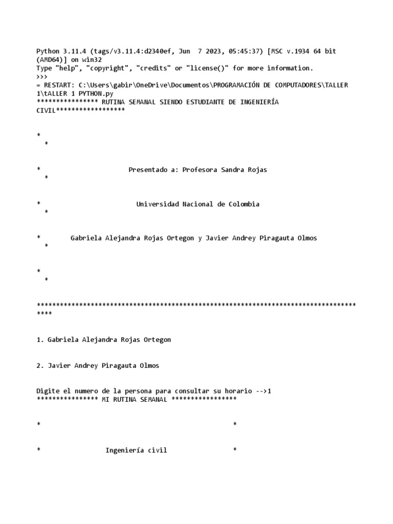 Codigo en Python | PDF | Tecnología