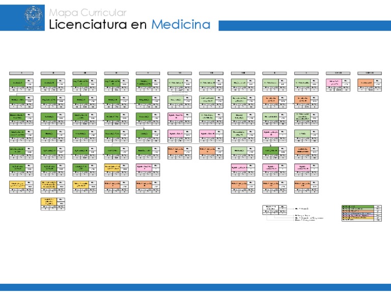 Mapa Curricular Medicina Cajeme | PDF