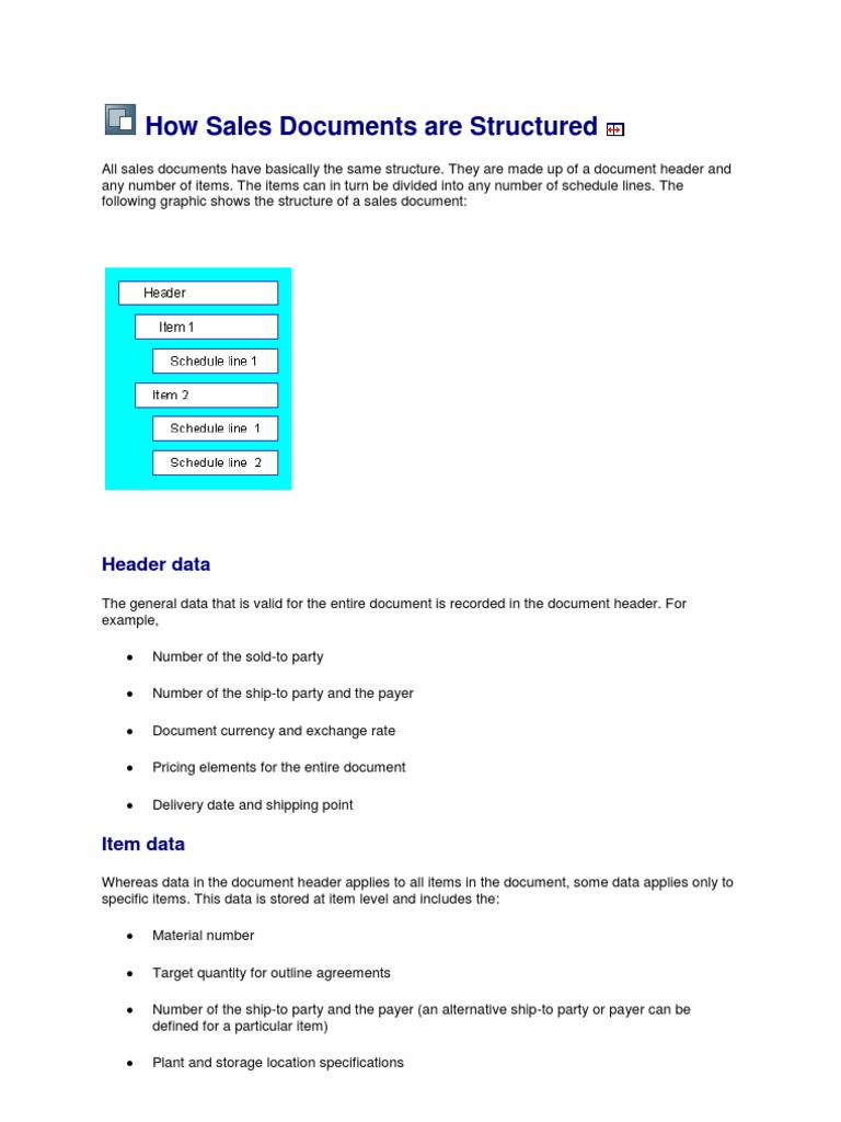 SAP Notes | PDF | Delivery (Commerce) | Sales