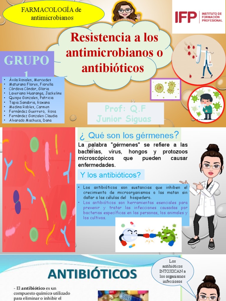 Resistencia A Los Antimicrobianos | PDF
