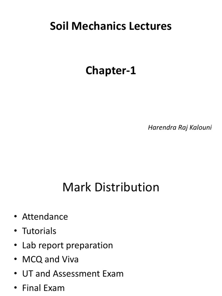 Definition and Scope of Soil Mechanics | PDF | Weathering | Soil