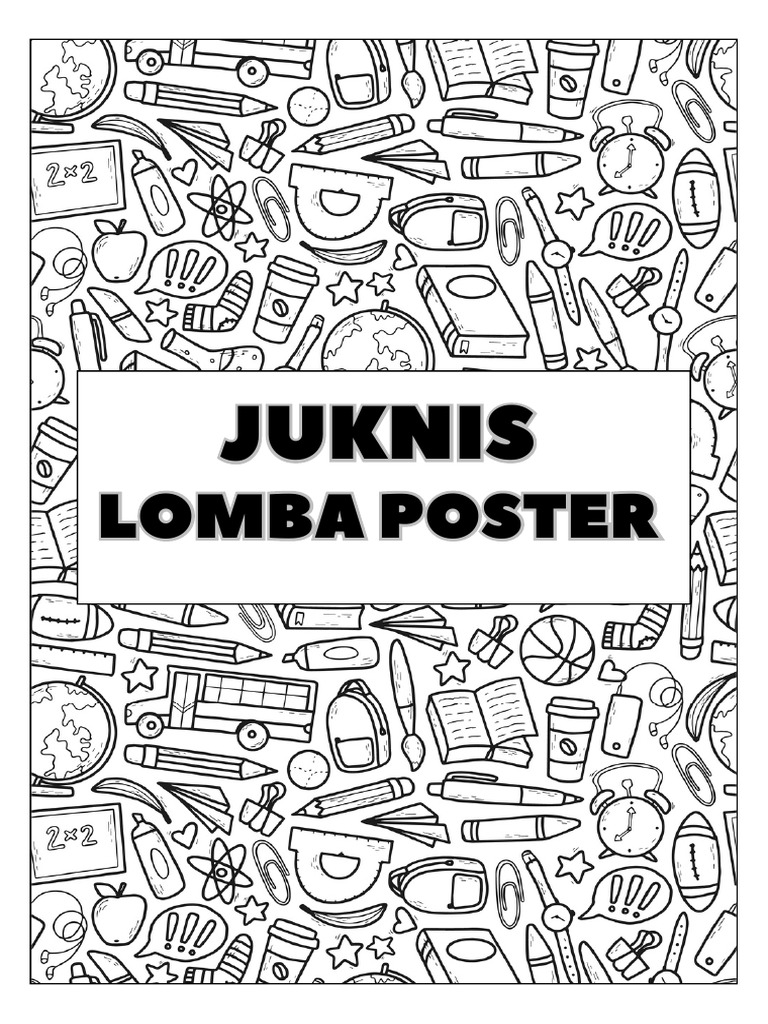 Juknis Lomba Poster 1 | PDF