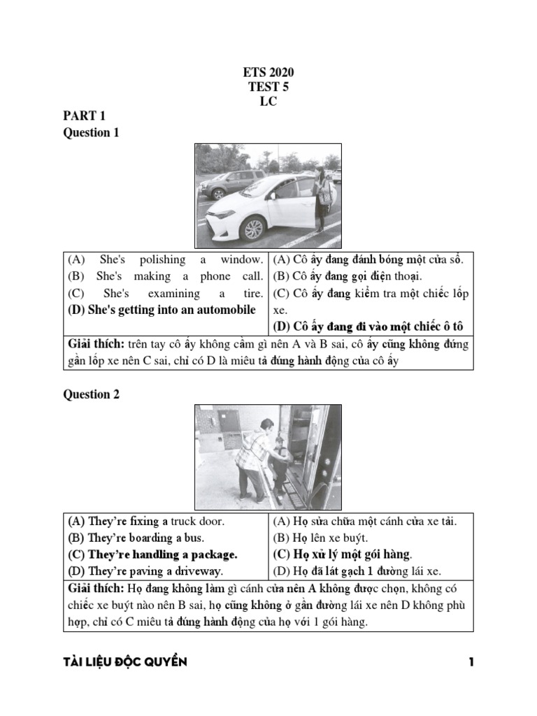 ETS2020 Test5 LC | PDF