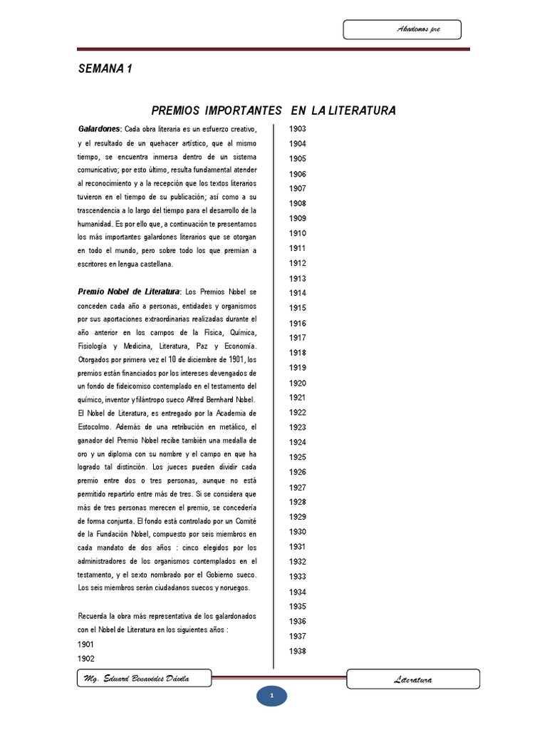 Modulo de Literatura I | PDF