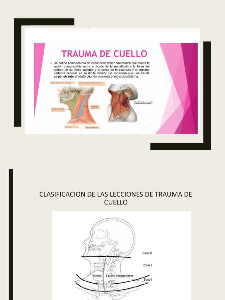 Diapositiva Trauma de Cuello | PDF