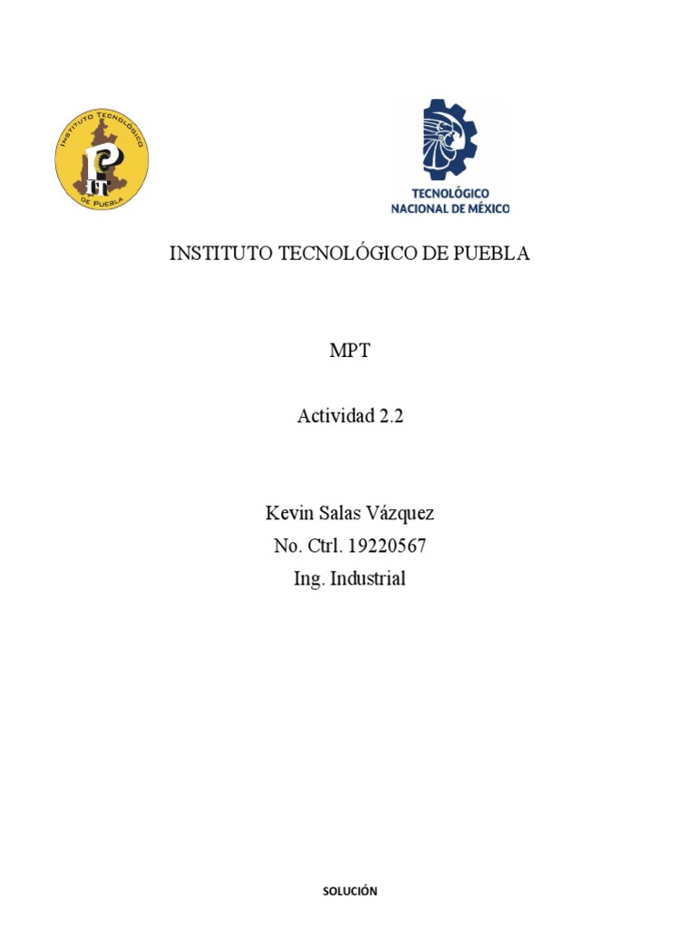 Actividad 2.2 MPT | PDF
