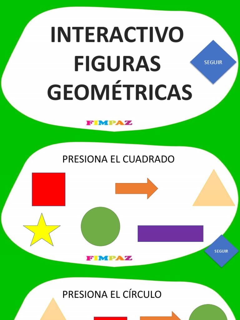 Actividades Interactivas de Figuras y Colores | PDF
