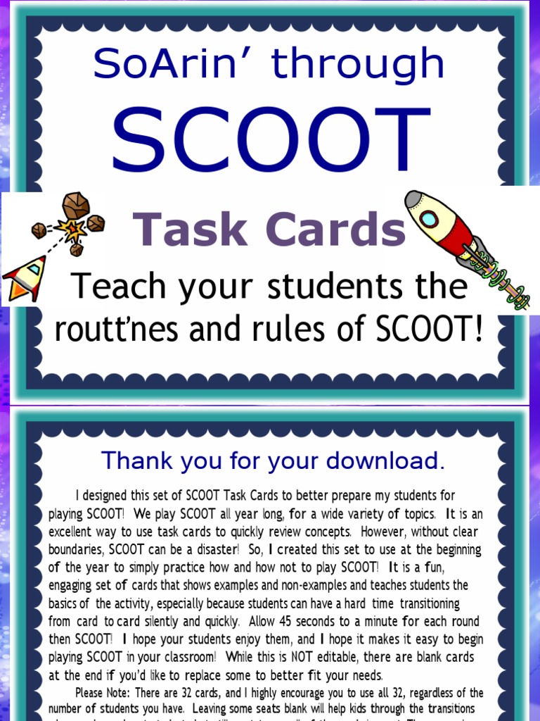 Soarin' Through: Scoot | PDF