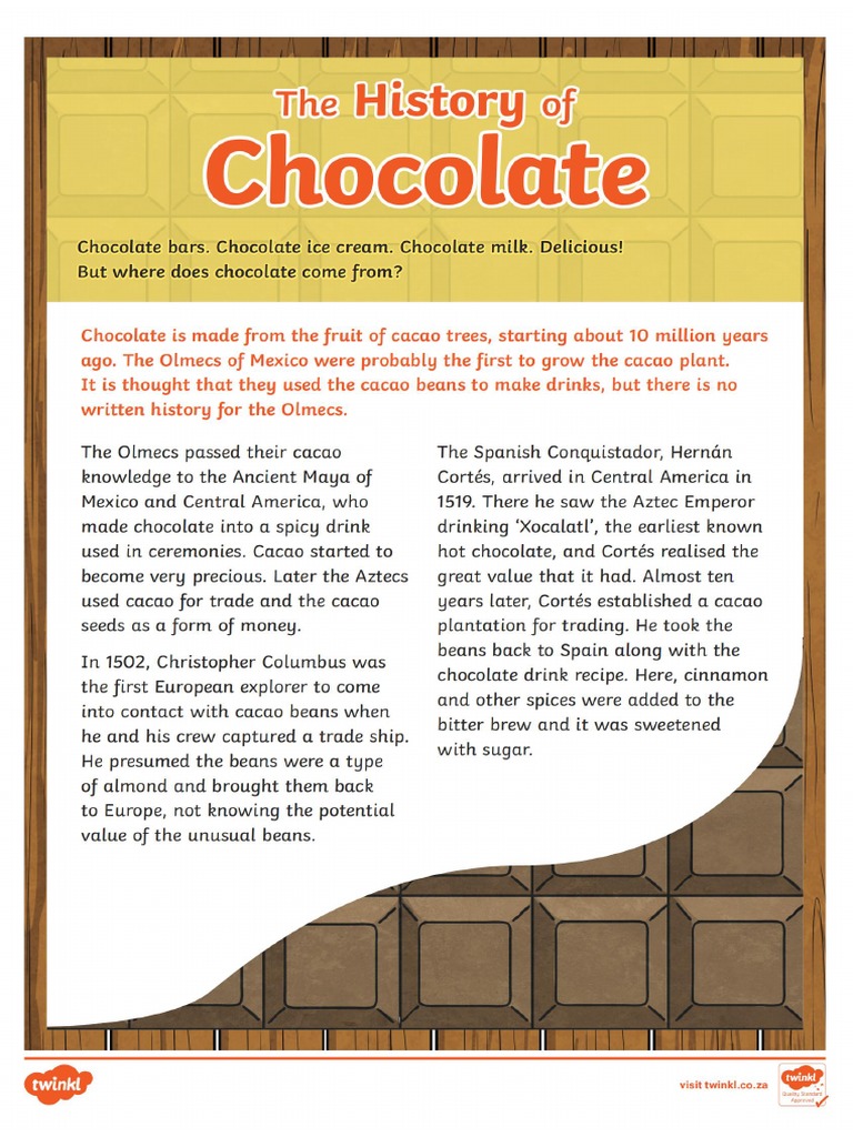 Chocolate | PDF