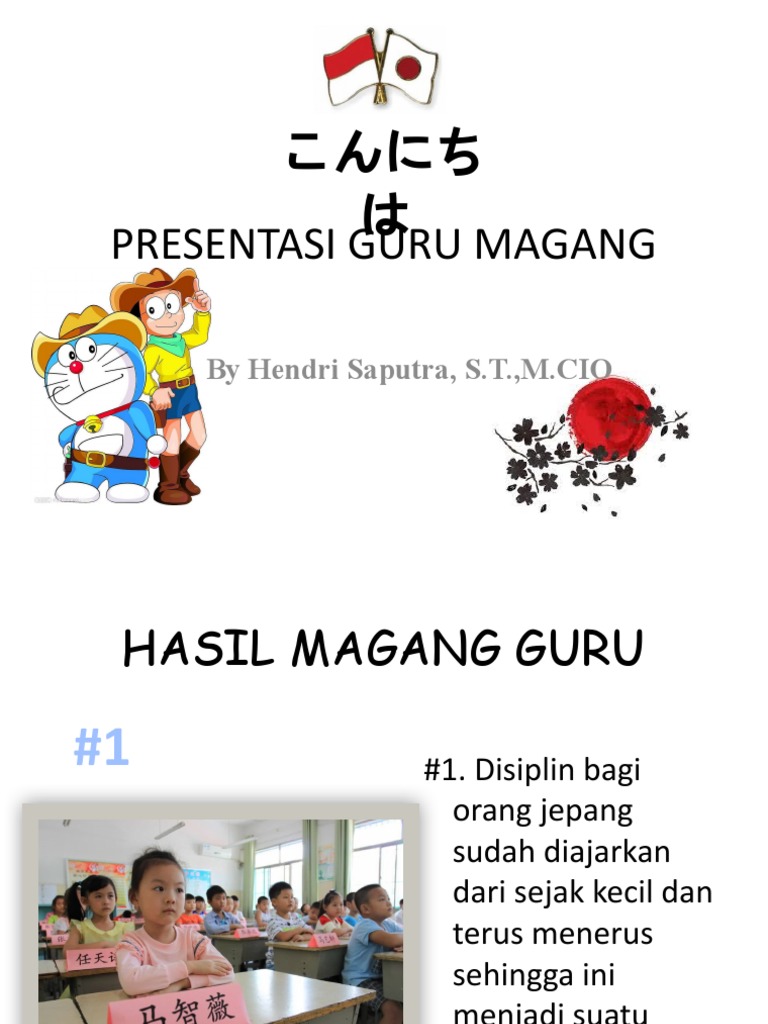 Presentasi Magang Jepang | PDF