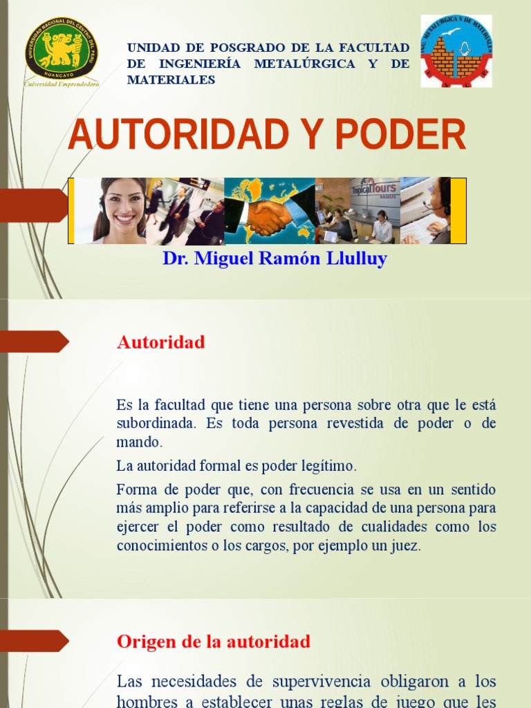 Autoridad y Poder | PDF