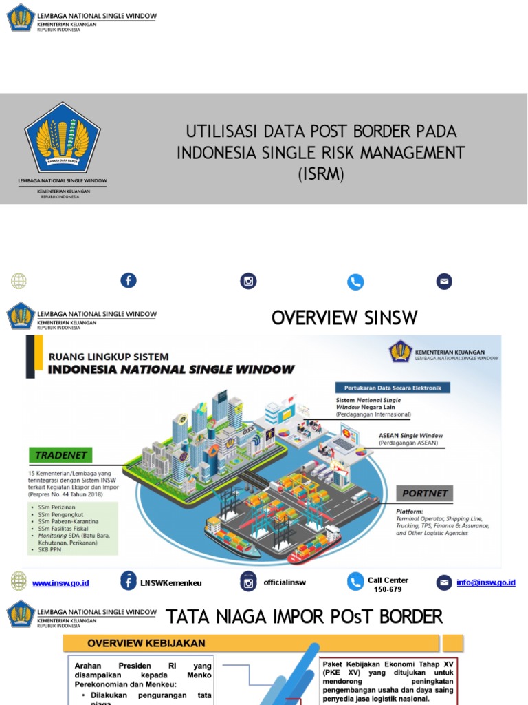 20230202 Utilisasi Data Post Border Pada ISRM - BPOM | PDF