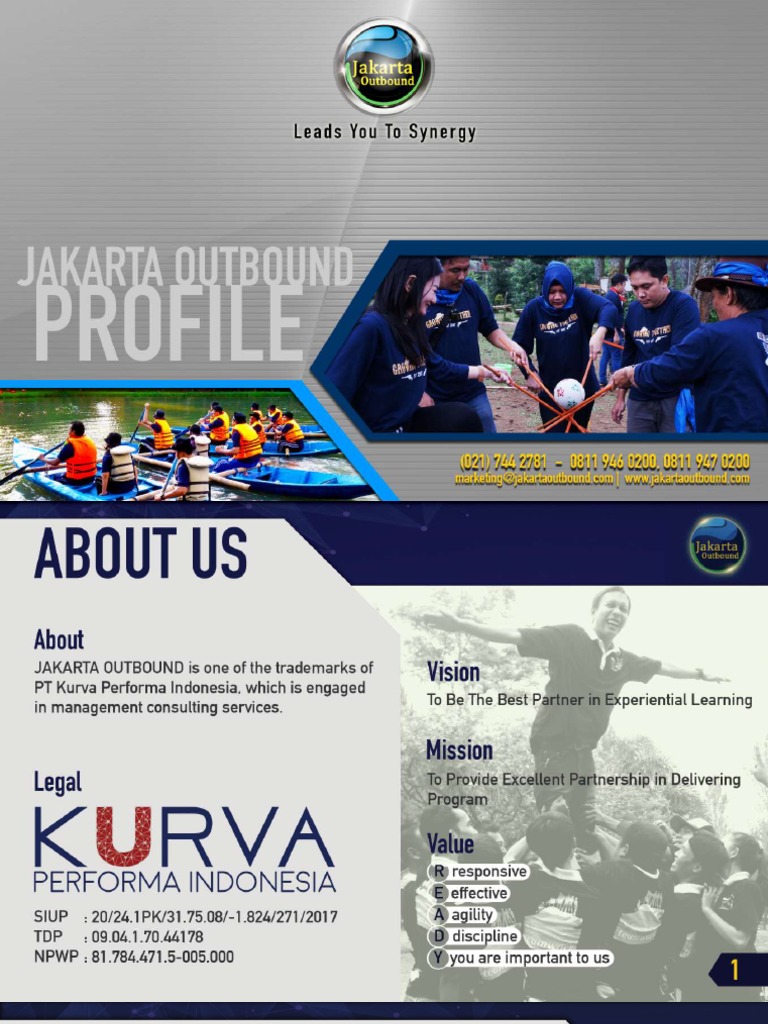 Company Profile Jakarta Outbound 2021 | PDF