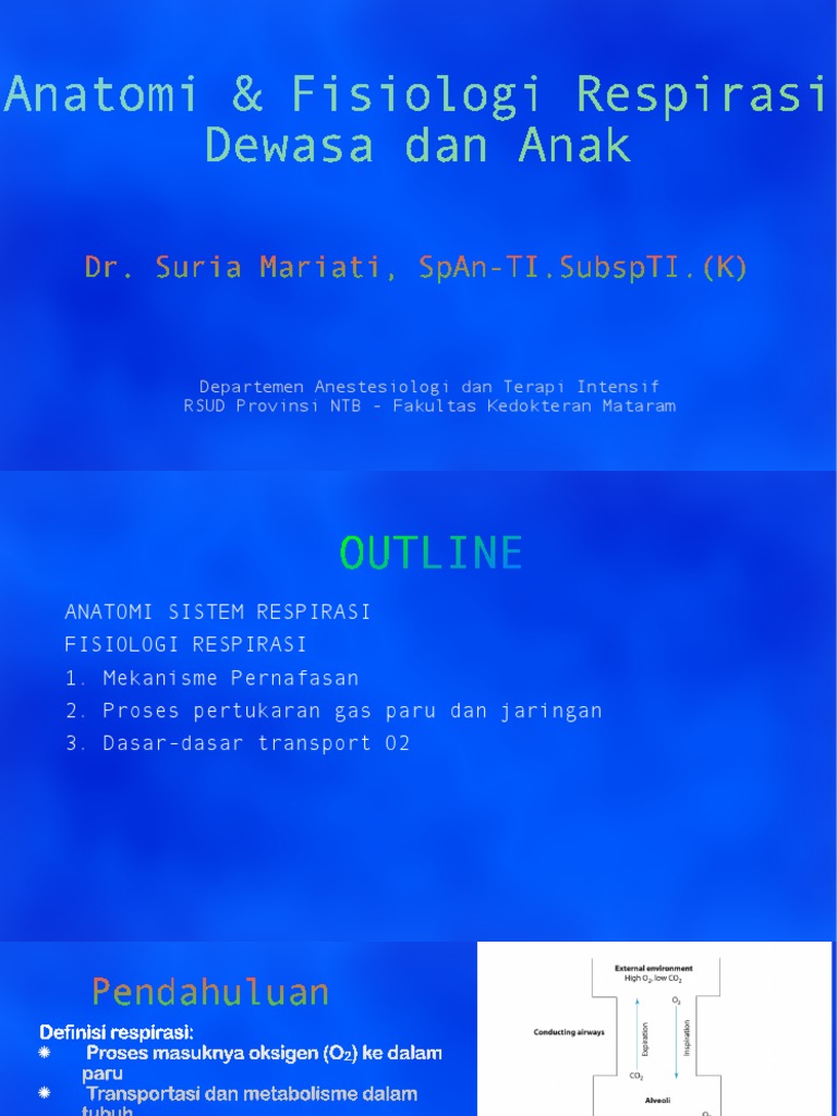 Fisiologi Respirasi Dewasa Dan Anak | PDF