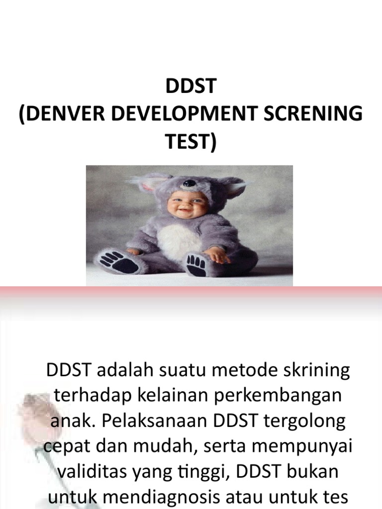 DDST | PDF