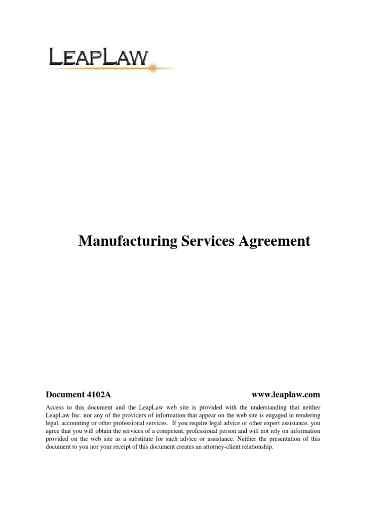 MSA - Sample | PDF | Law