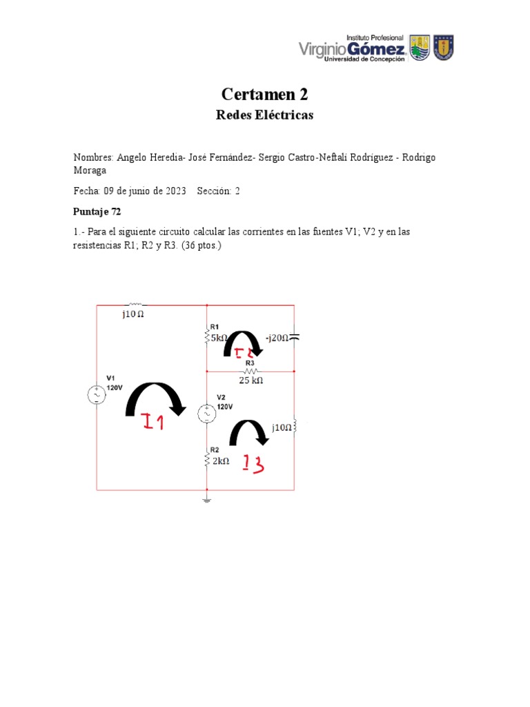 Certamen 2 TNS | PDF