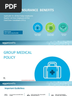 ESC Insurance Booklet 2024-25 | PDF | Hospital | Life Insurance