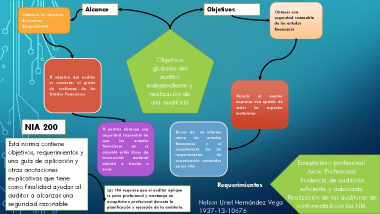 Esquema Nia 200 | PDF | Auditoría | Contralor