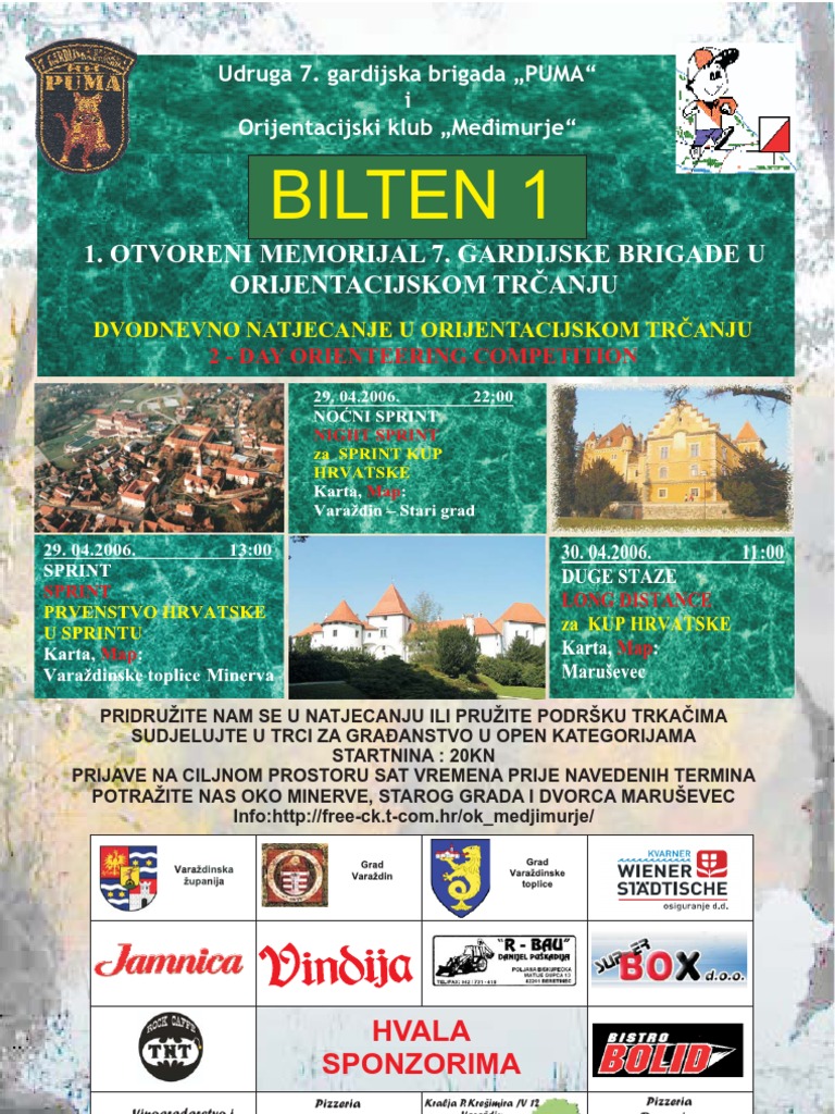 Bilten 1 | PDF