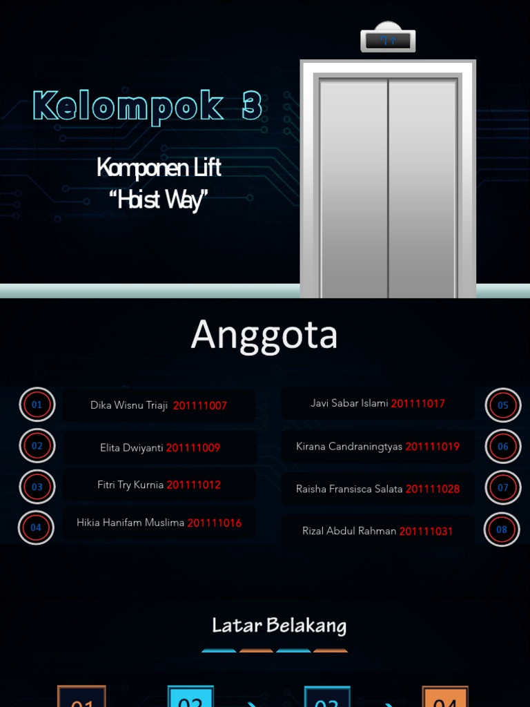Komponen Lift, Perawatan Dan Perbaikan Gedung | PDF