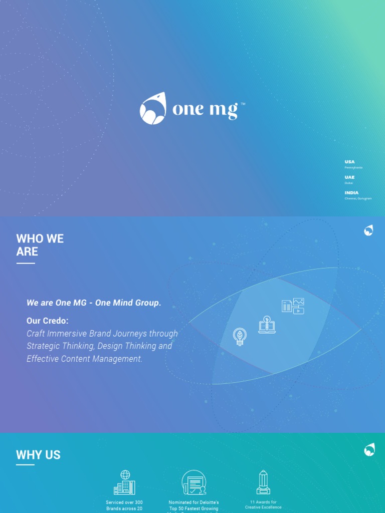 One MG - Website Packages - Word Press | PDF