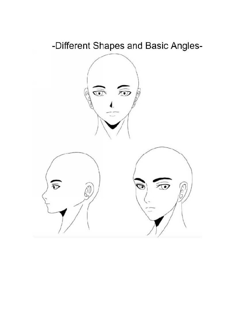 How to Draw Anime & Manga Faces - Shinjuku Press_012 | PDF