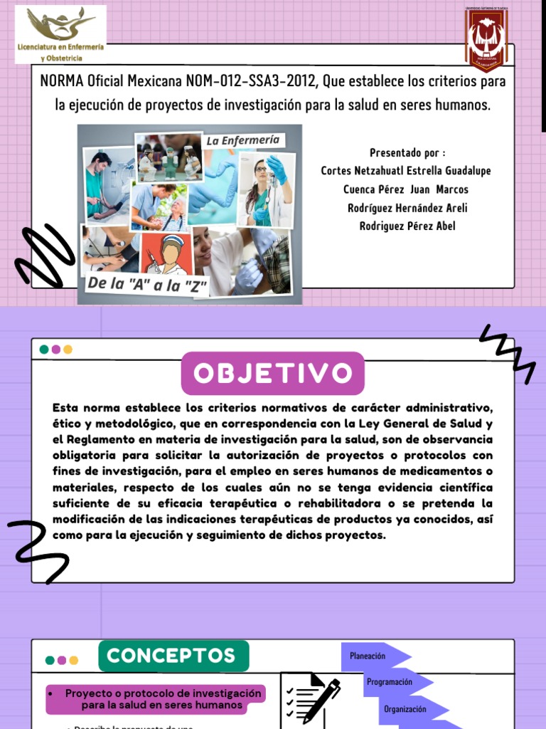 NORMA Oficial Mexicana NOM-012-SSA3-2012 | PDF | Método científico