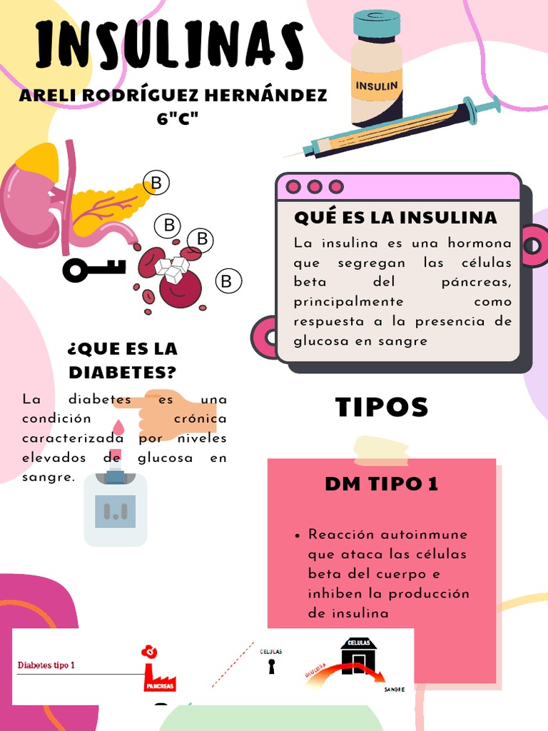 Tipos de Insulinas | PDF | Insulina | Diabetes