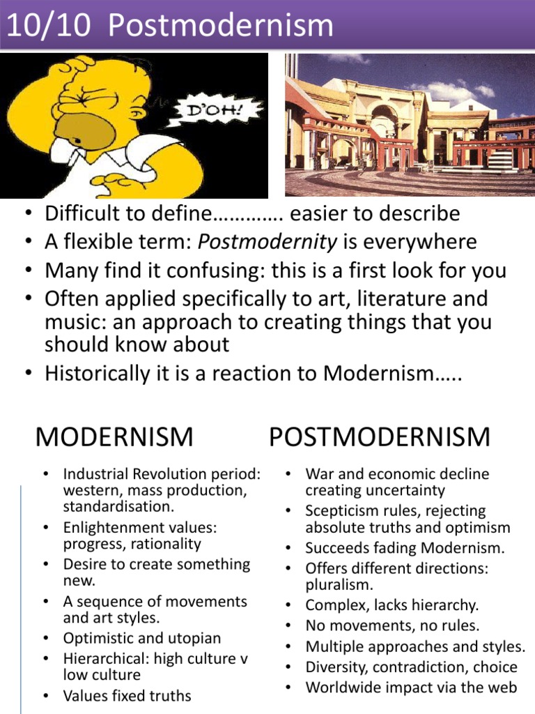 Understanding Postmodernism in Art | PDF | Postmodernism | Art Media