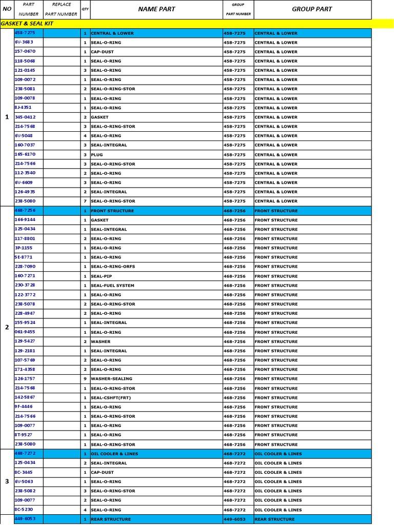 Part Cat C18 STH01166 | PDF | Technology & Engineering