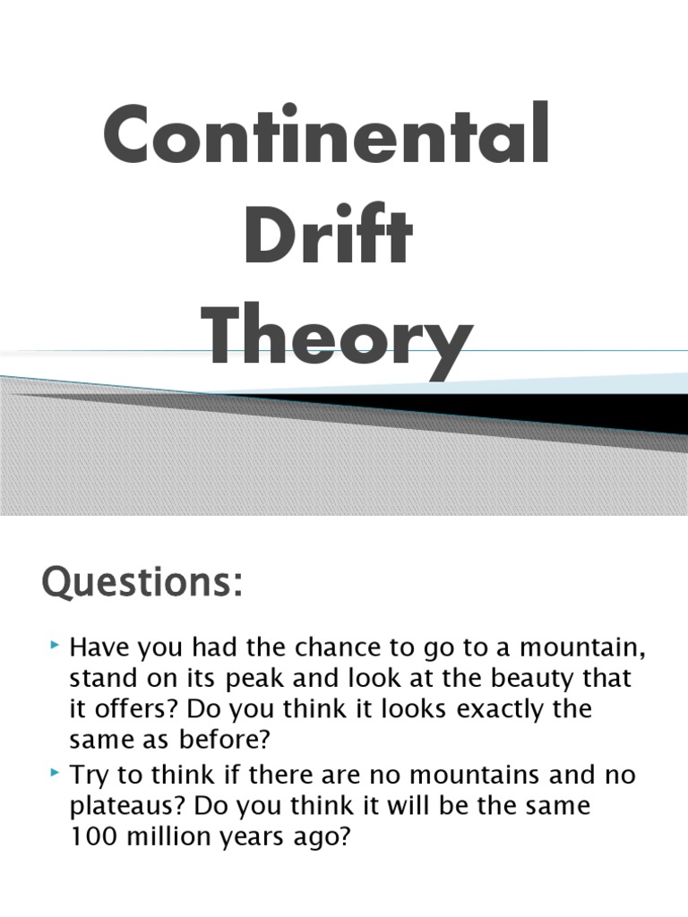 Continental Drift | PDF