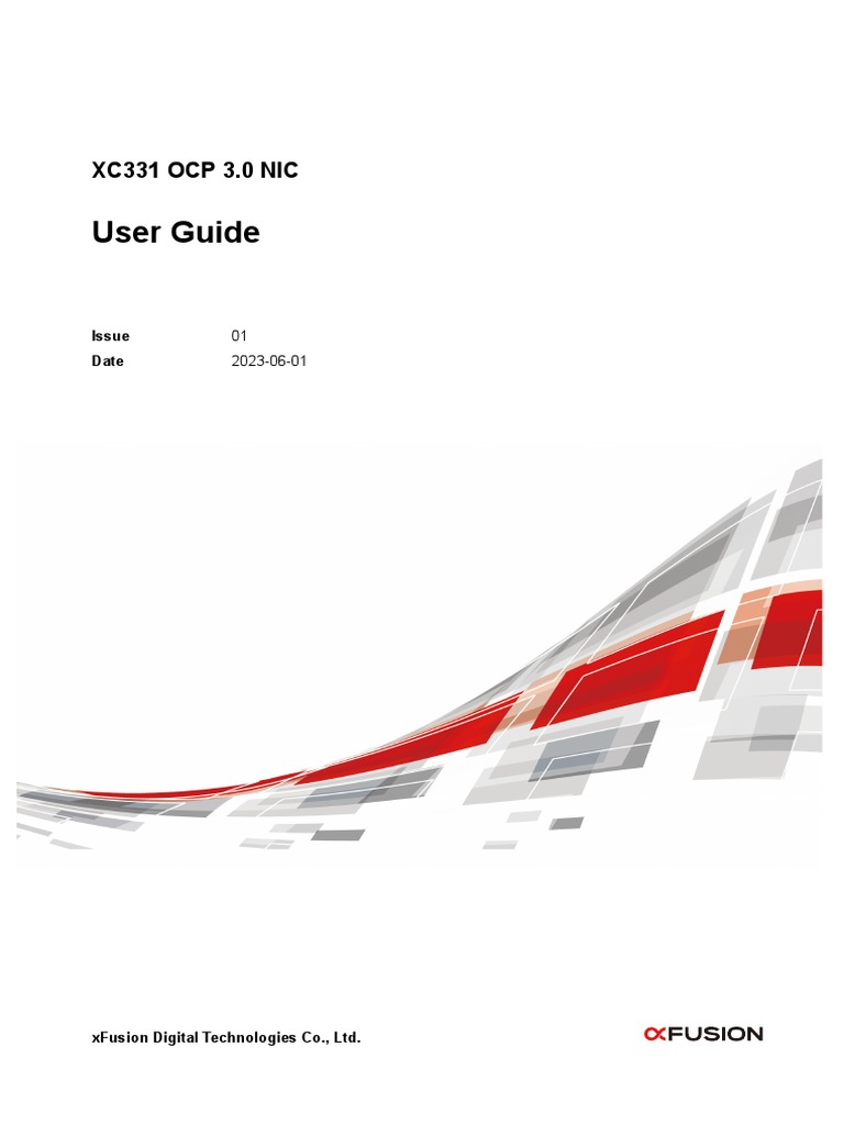 Xc331 Ocp 3.0 Nic User Guide 01 | PDF