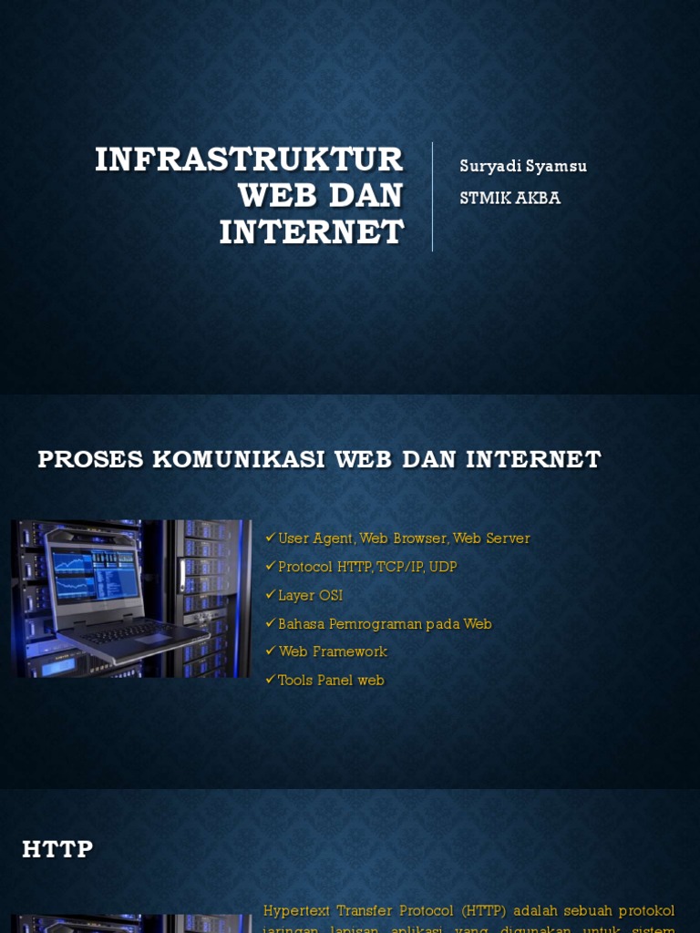 Infrastruktur Web Dan Internet-3 | PDF | Komputer
