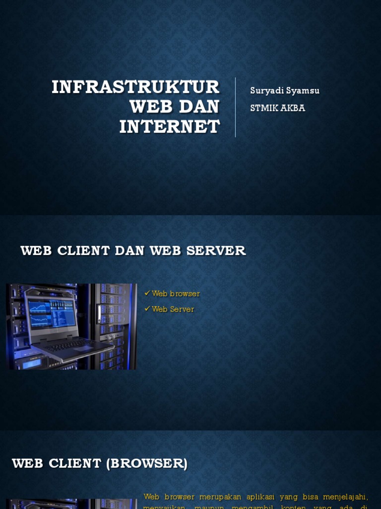 Infrastruktur Web Dan Internet-5 | PDF