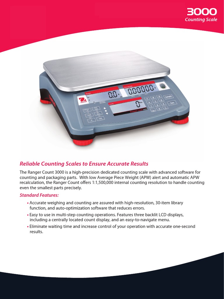 3000 Counting Scale | PDF