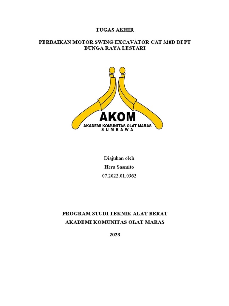 TUGAS AKHIR HERU SASMITO-1 (2) Edit | PDF