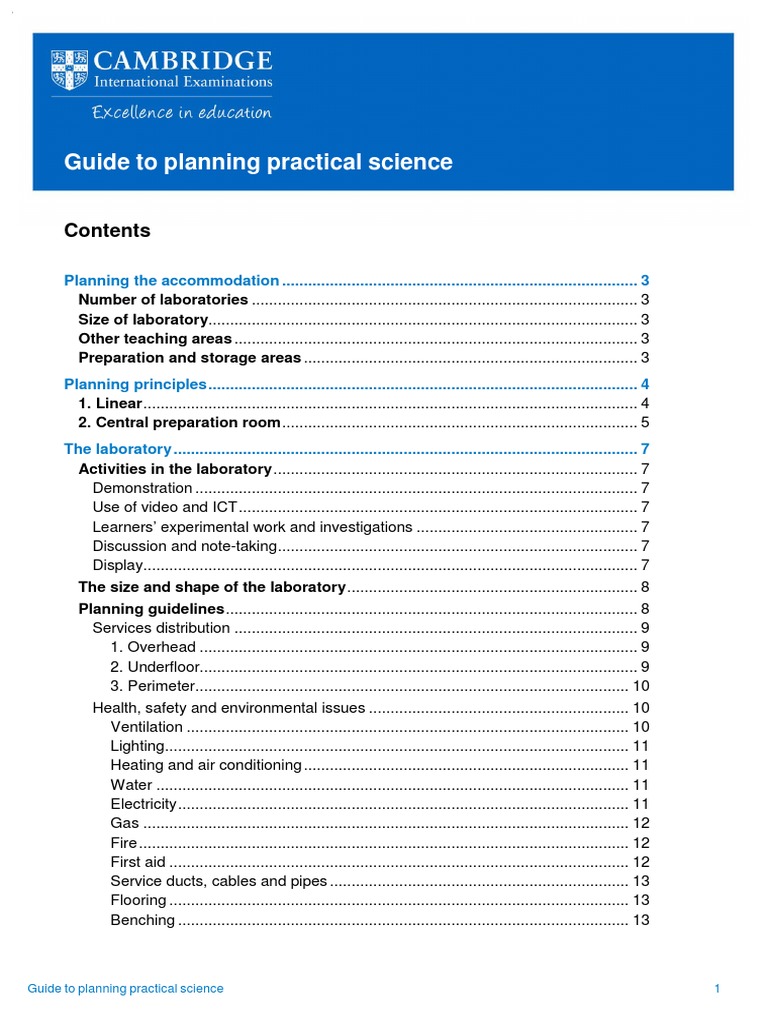 Guide To Planning Practical Science - October 2015 | PDF | Art ...