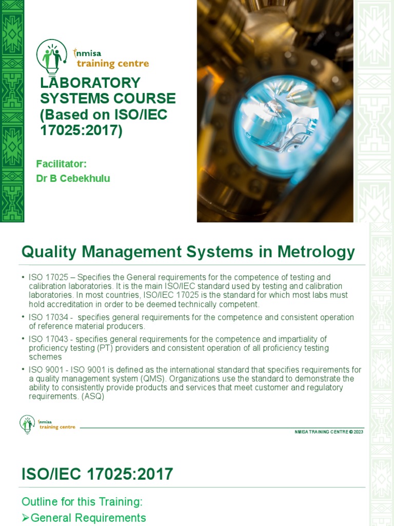 ISO 17025 Training 2023 | PDF