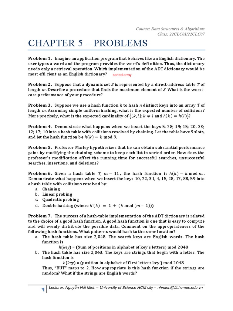 Chap05-Problems | PDF